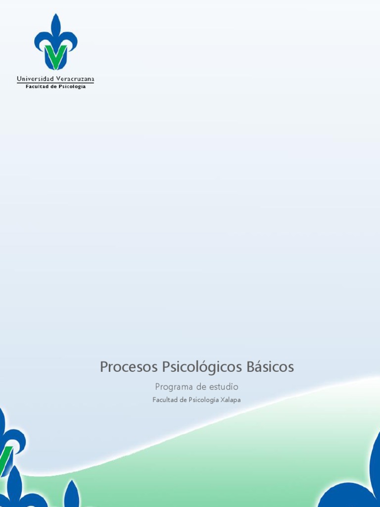 Procesos Psicologicos Basicos | PDF | Sicología | Percepción