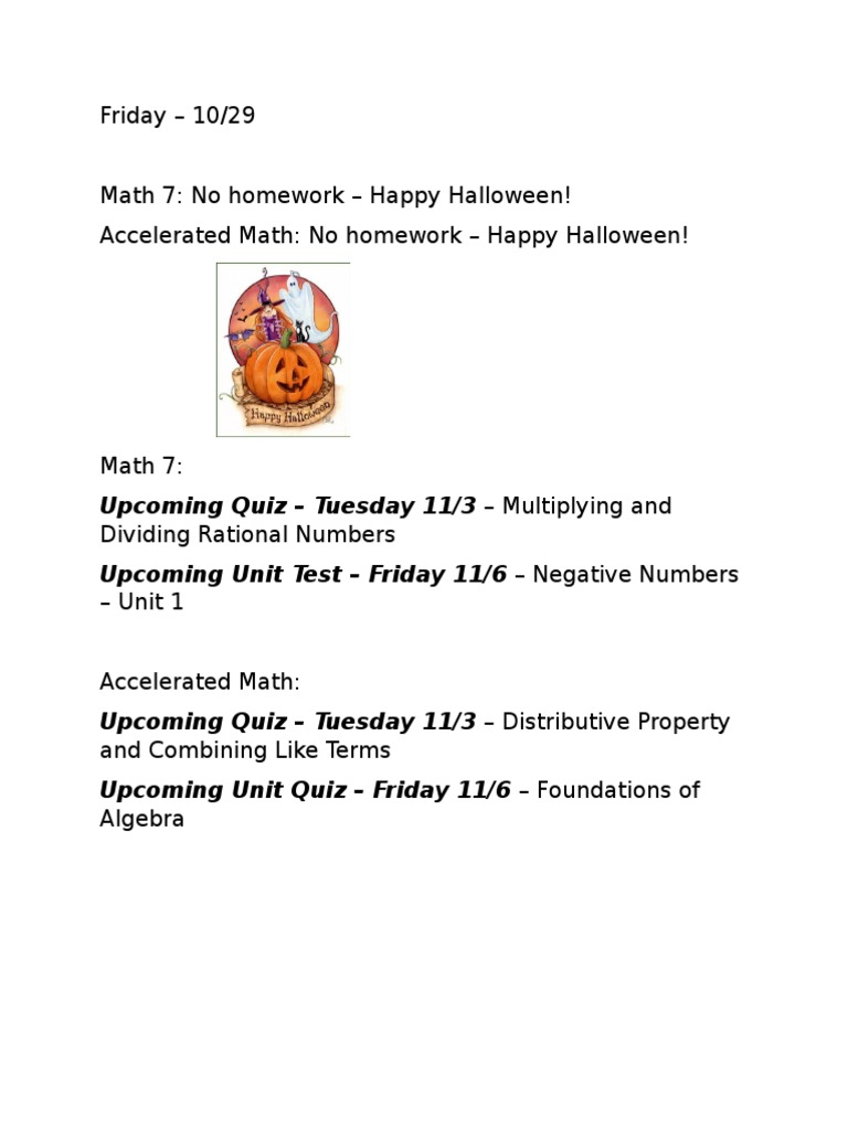 Homework 10-29 | PDF | Self-Improvement