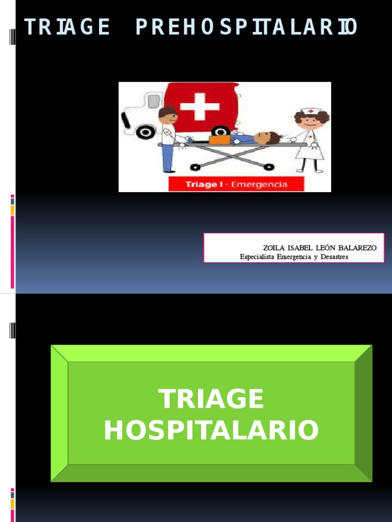 Triage Prehospitalario