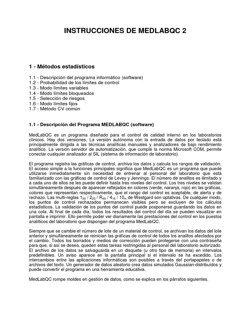 Manual Medlabqc | PDF | Point and Click | Archivo de computadora