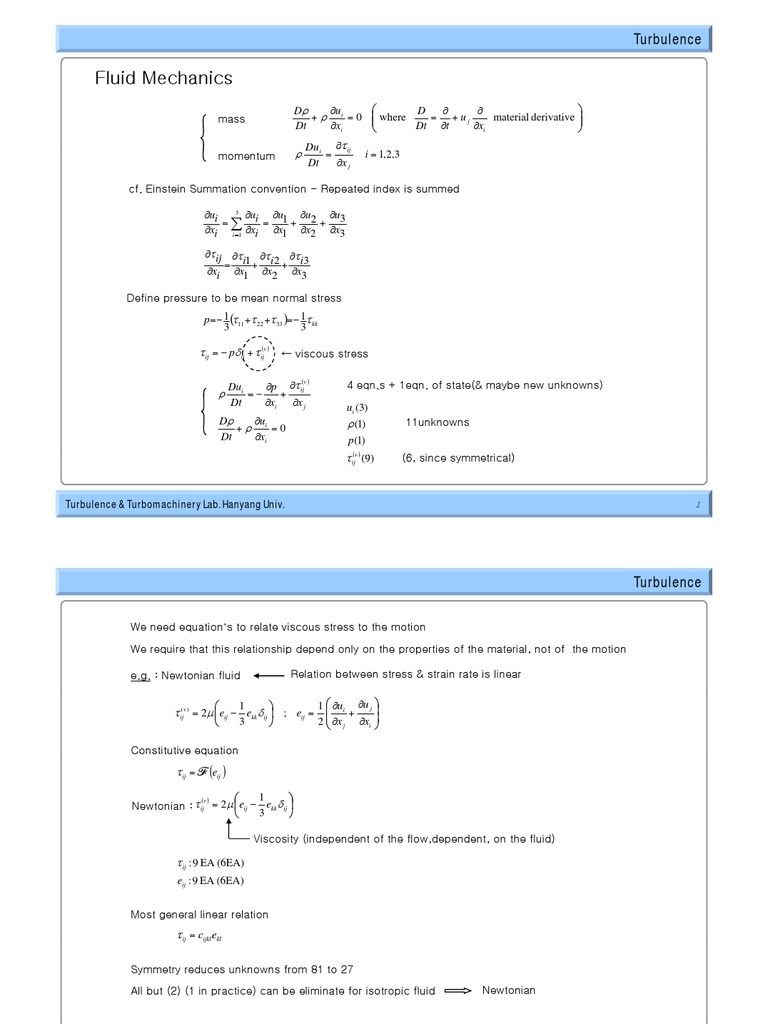 Turbulence 2 | Download Free PDF | Fluid Dynamics | Turbulence
