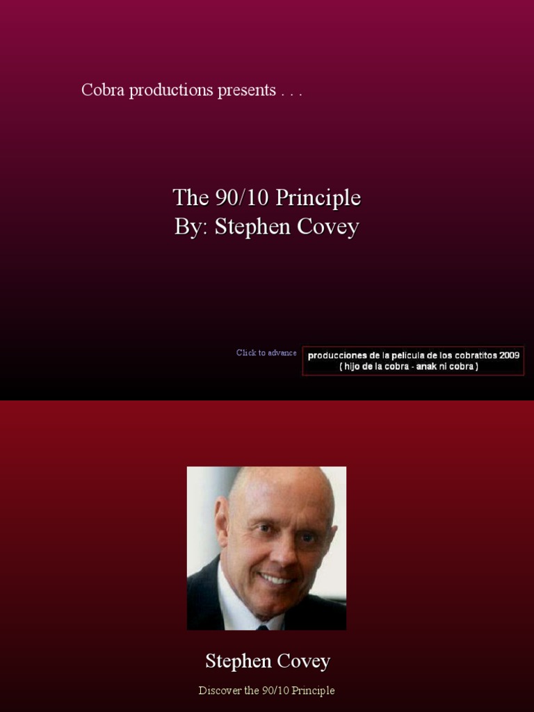 90 10 Principle PDF