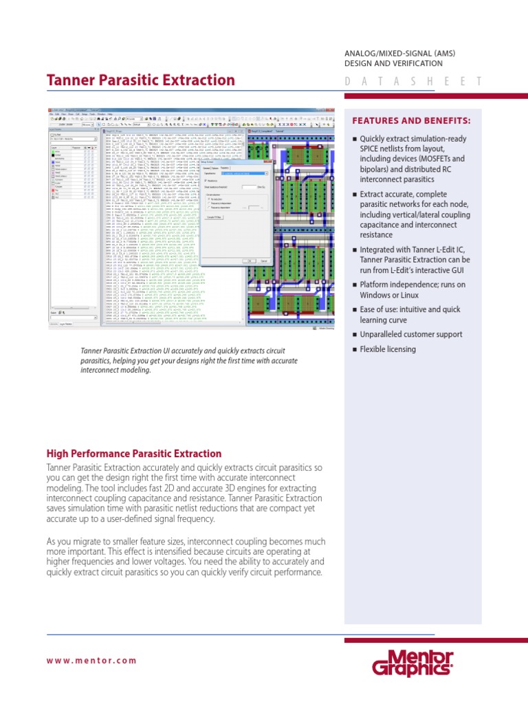 Parasitic Extraction Ds PDF | PDF | Electronic Design | Design