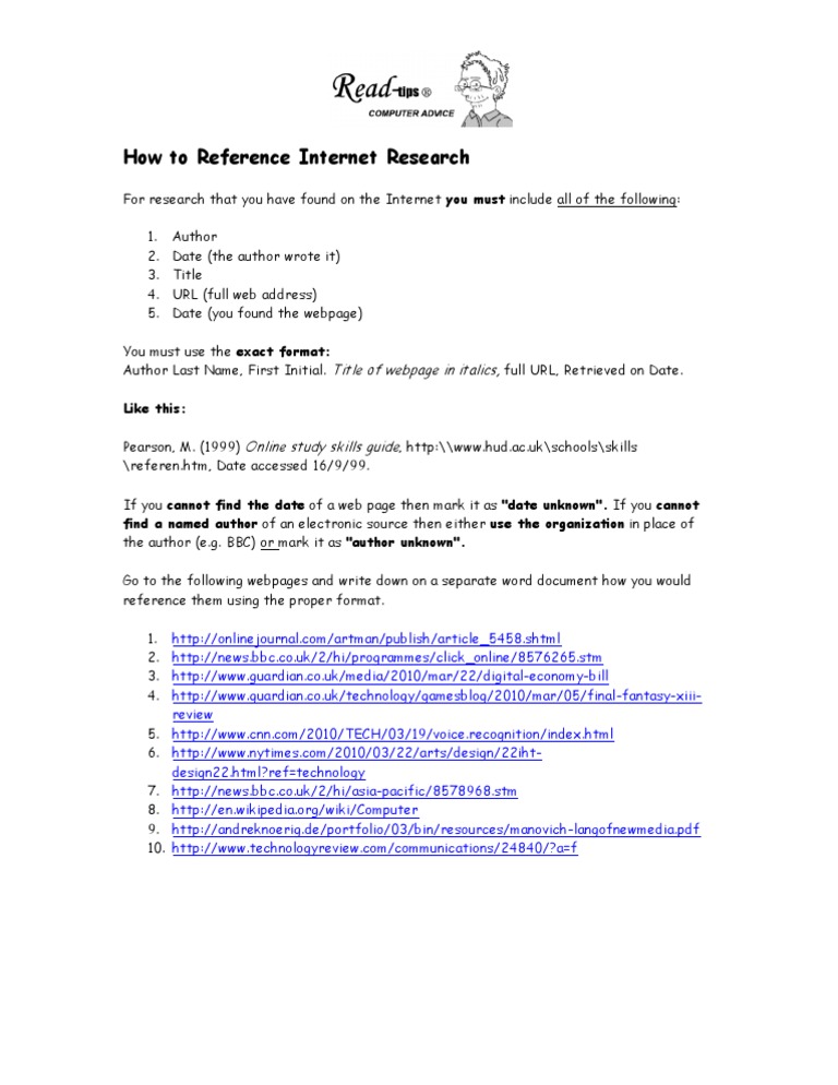 Computer Technology 06 How To Reference | PDF | Computers