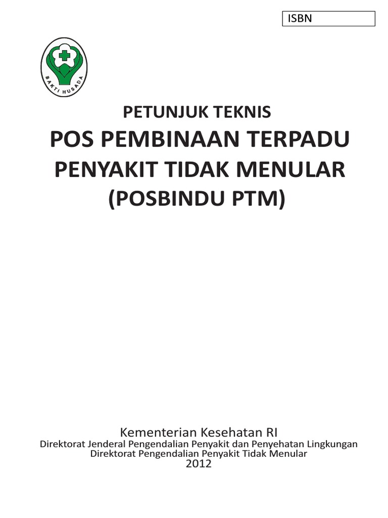 Juknis Posbindu PTM | PDF