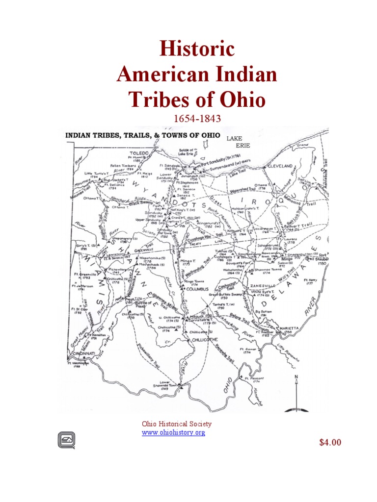 Historic American Indian Tribes of Ohio | PDF | Fur Trade | Tecumseh