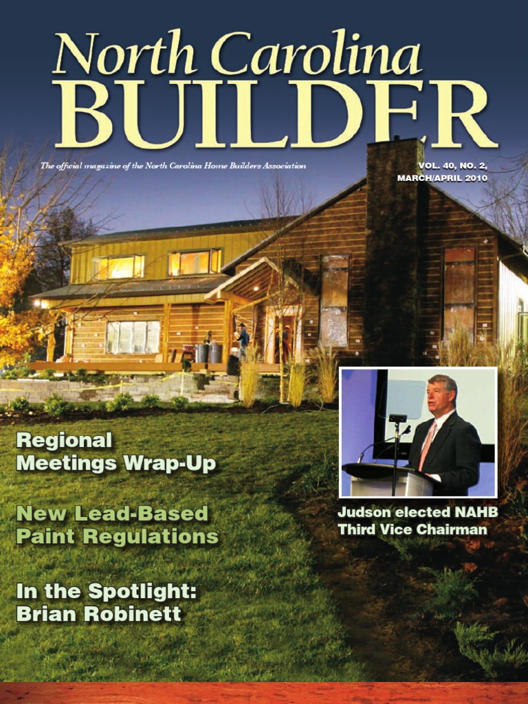 North Carolina Builder Magazine March/April 2010 | PDF | Glycated ...