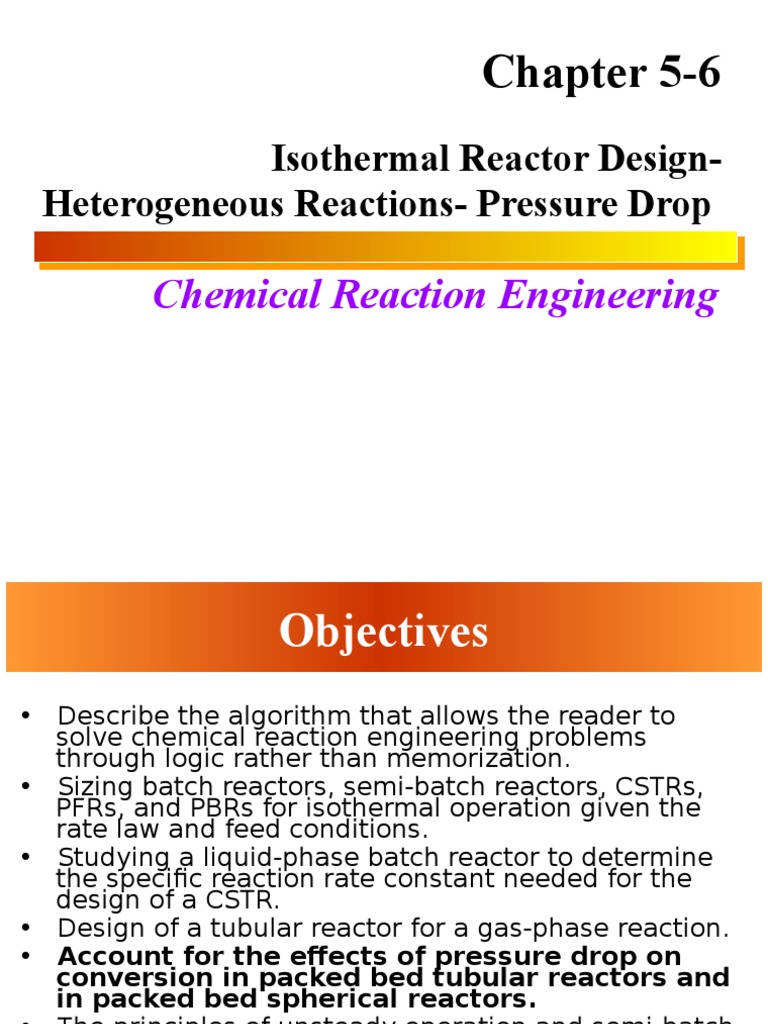 Isothermal Reactor Design | PDF | Chemical Reactor | Reaction Rate