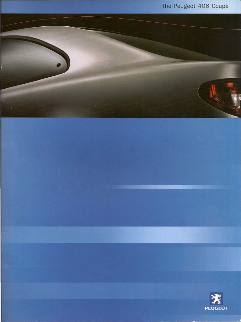 Peugeot 406 Coupe | PDF | Fuel Economy In Automobiles | Insurance