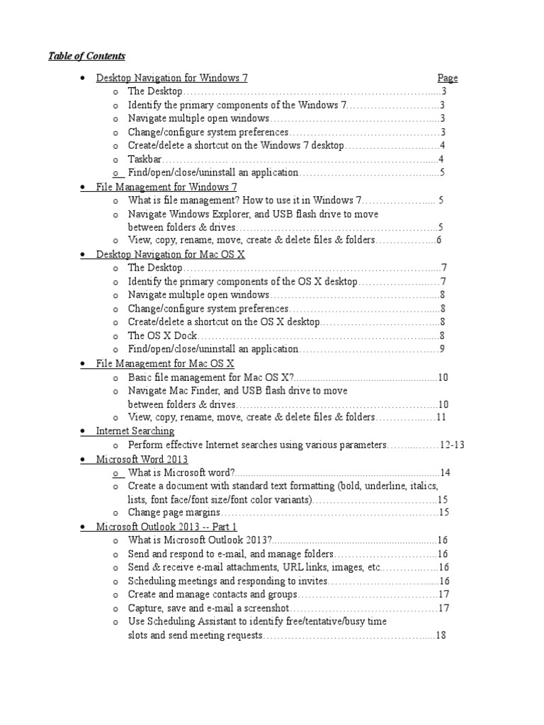 Basic Desktop Navigation | PDF | Finder (Software) | Icon (Computing)