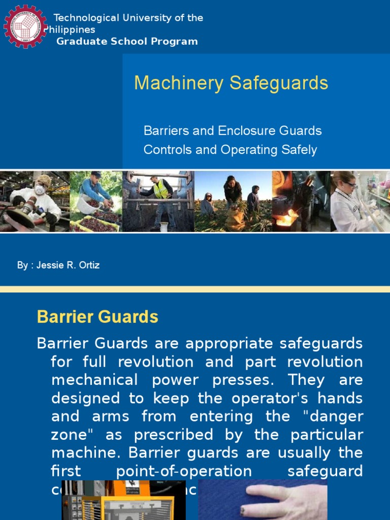 Machine Guarding Safety: A Comprehensive Review of Barrier Guards ...