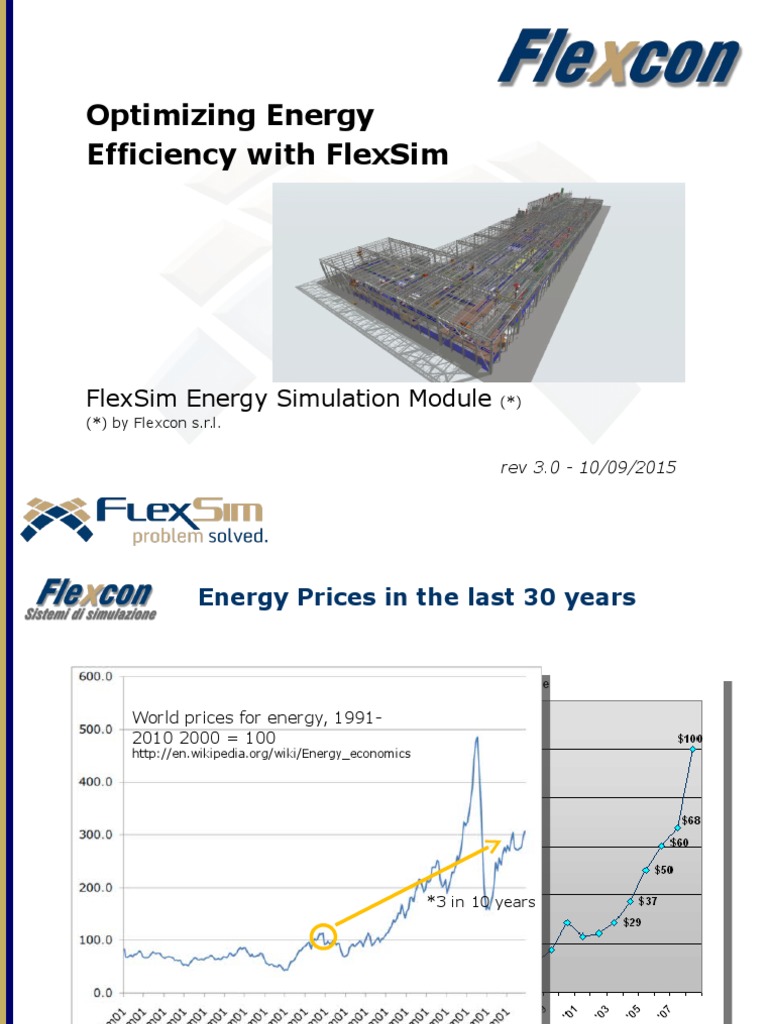 FlexSim Energy Simulation Overview | PDF | Simulation | Numerical Control