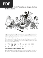 Filosofi Angka dalam Budaya Jawa | PDF