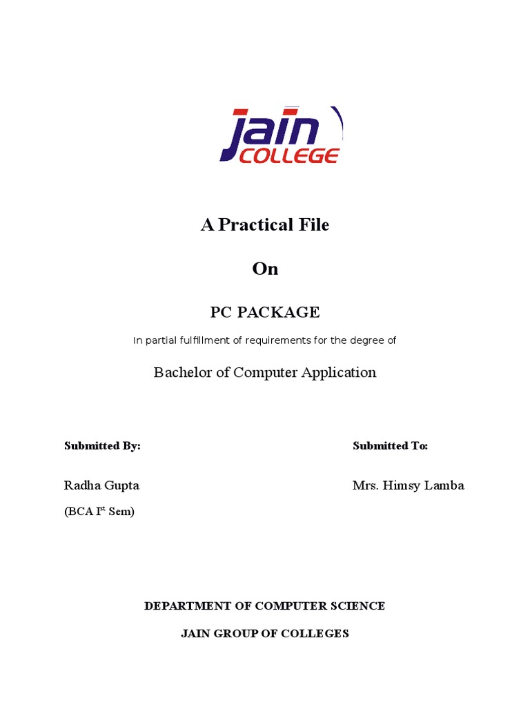 A Practical Guide to PC Packages: An Exploration of Microsoft Office ...