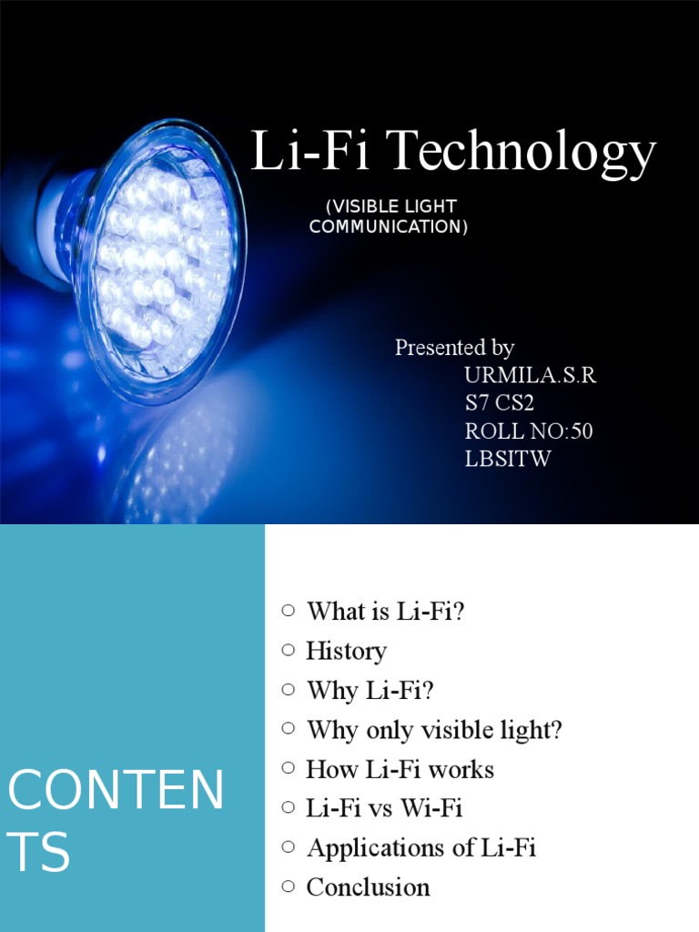Overview of Li-Fi Technology | PDF | Wireless Networking | Networking
