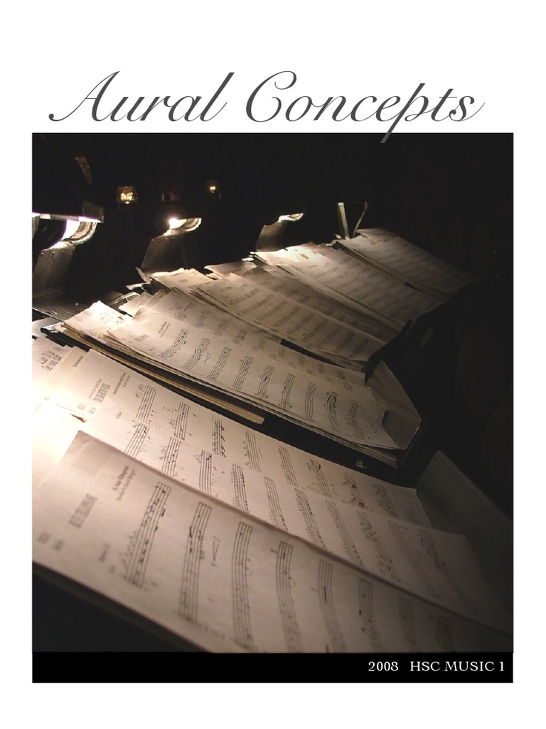 Musical Concepts (Aural) | PDF | Harmony | Rhythm