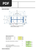 AISC 341-10 Seismically Compact Check | PDF | Beam (Structure) | Column