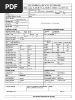 PQR Editable Sample | PDF | Welding | Construction