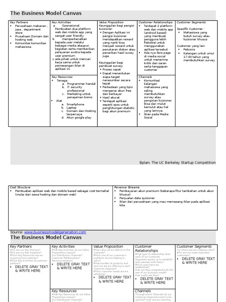 BMC Fix | PDF | Model Bisnis | Business