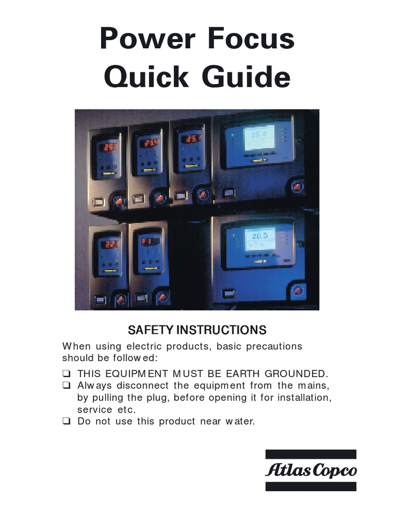 Power Focus Quick Guide UK | Port (Computer Networking) | Data Transmission