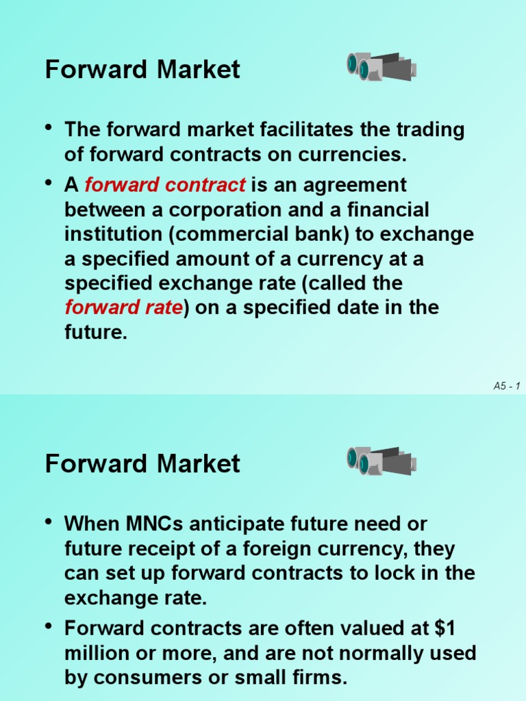 Forward Market | Download Free PDF | Futures Contract | Futures Exchange