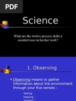 Basic Science Process Skills | PDF | Science | Data