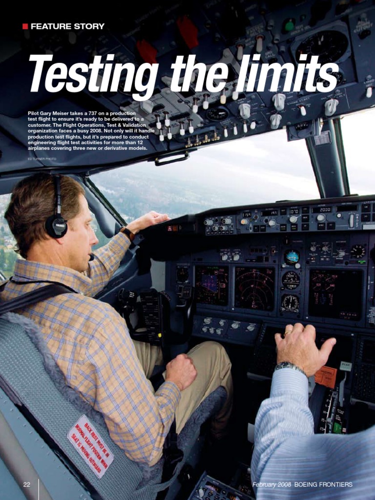 Testing The Limits | PDF | Flight Test | Airplane