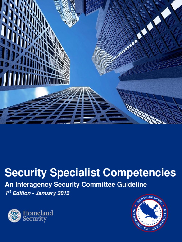 ISC Security Specialist Competencies Guideline Final 01-27-12 508 | PDF ...