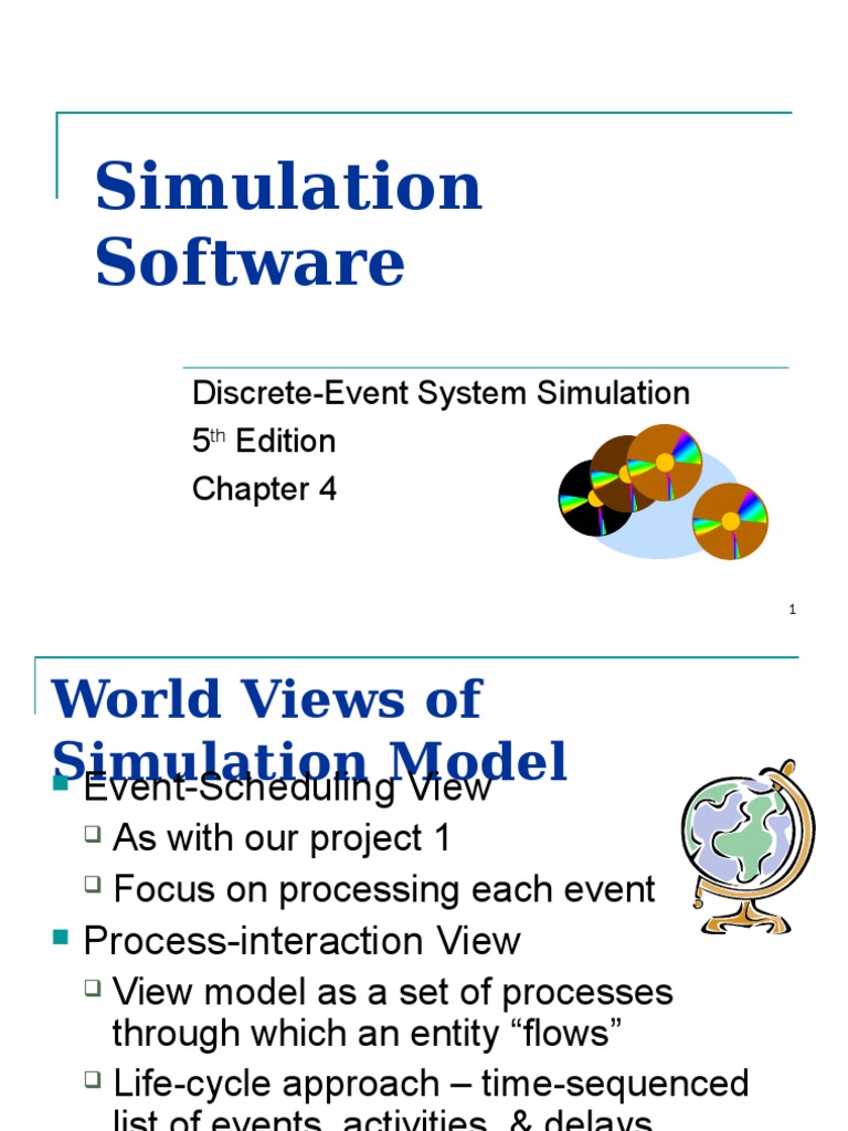 Simulation Software: Discrete-Event System Simulation 5 Edition | Download Free PDF | 3 D ...