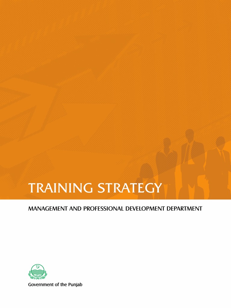 Training Strategy: Management and Professional Development Department ...