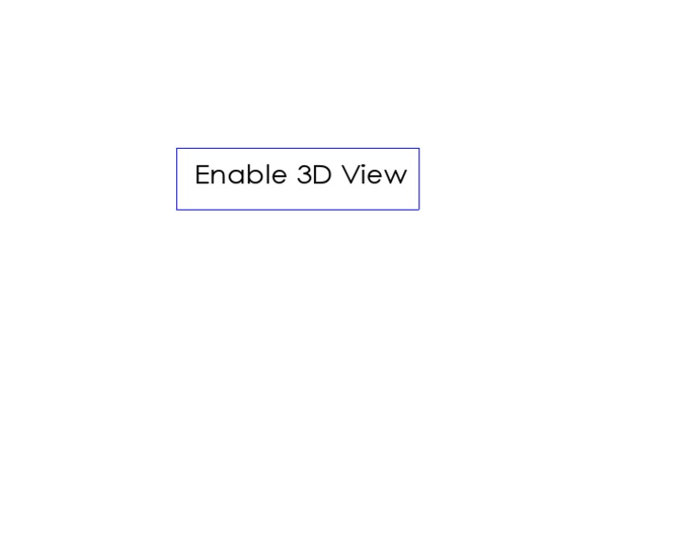 Enable 3D View Feature Guide | PDF