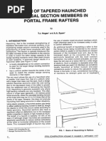 Bridge Haunch Design Guide | PDF | Structural Steel | Beam (Structure)