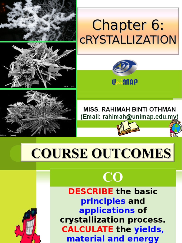 Crystallization Principles and Applications | PDF | Crystallization | Nucleation