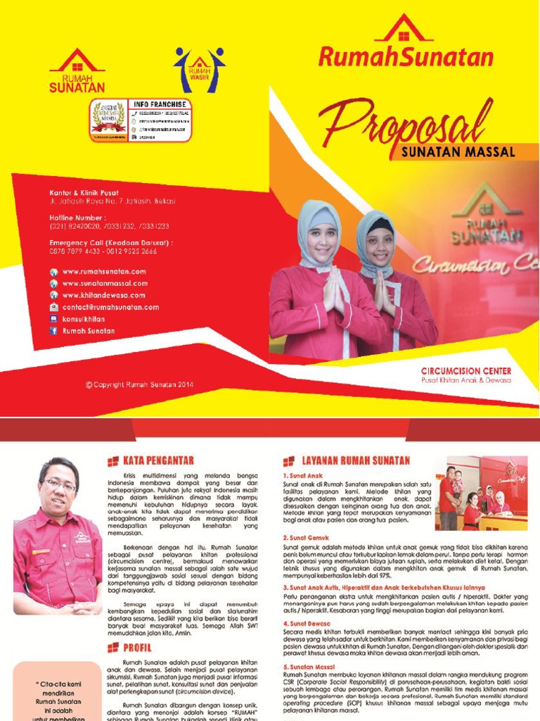 Proposal Sunatan Massal Rumah Sunatan 2014 | PDF