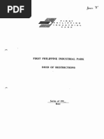 Sample of Deed of Restrictions (Residential Subdivision) | PDF ...