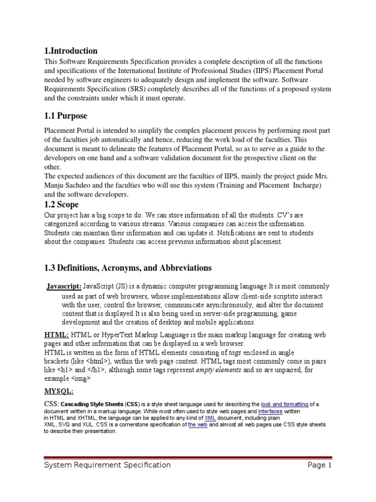 HTML:: Cascading Style Sheets (CSS) Is A Style Sheet Language Used For ...