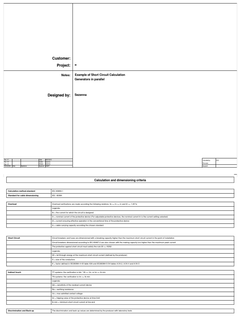 Exe Icc Calculation Pdf Electrical Components Force