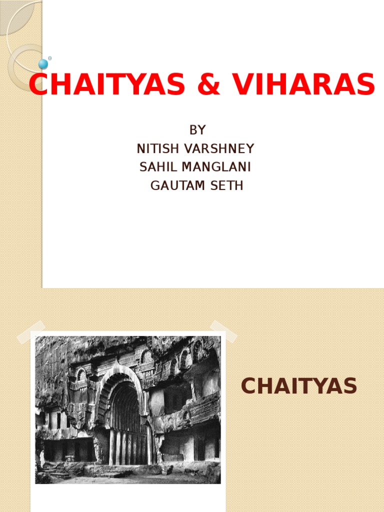 Chaityas and Viharas | PDF | Architectural Styles | Religious Architecture