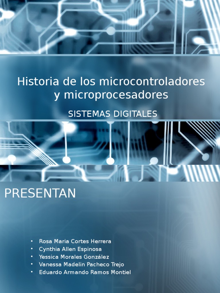 Microcontroladores y Microprocesadores | PDF | Microcontrolador | Microprocesador