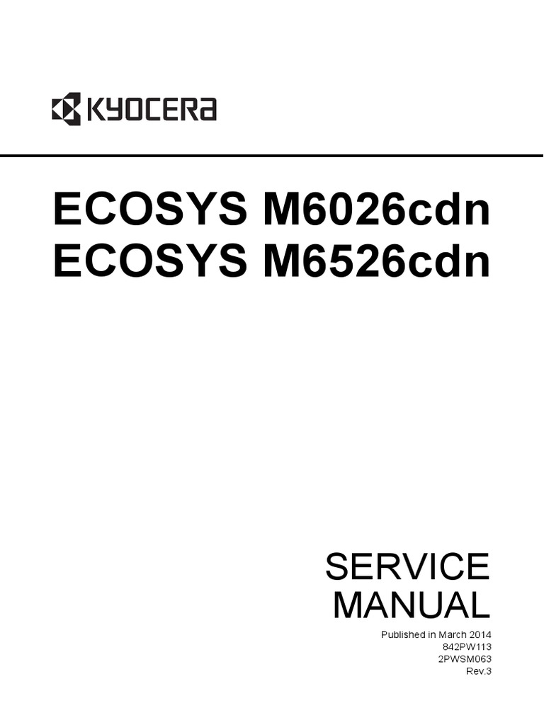 Ecosys m6026cdn m6526cdn SM | PDF | Image Scanner | Microsoft Windows