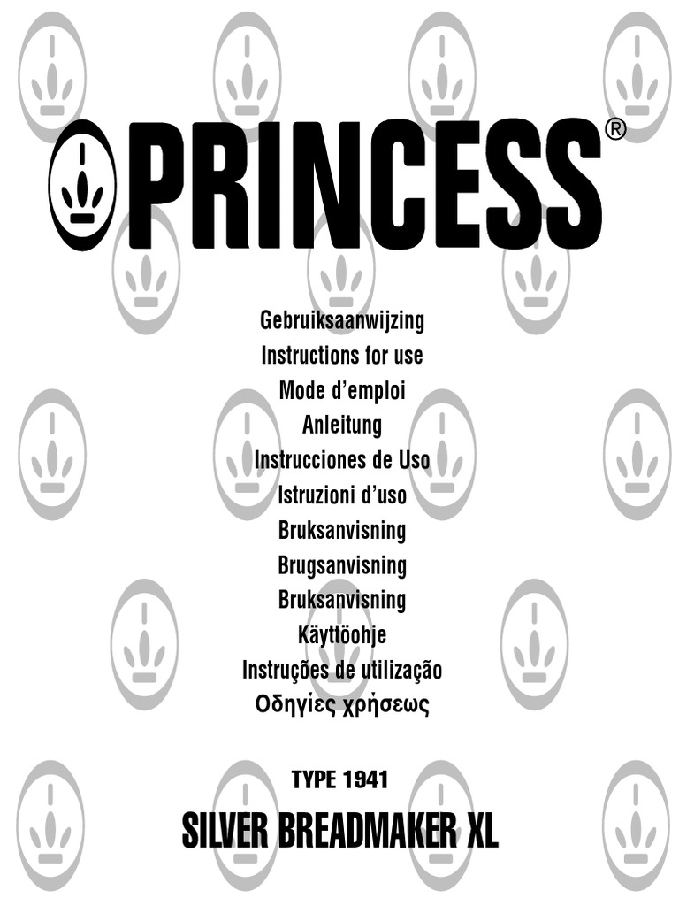 Manual Princess 151941 | PDF