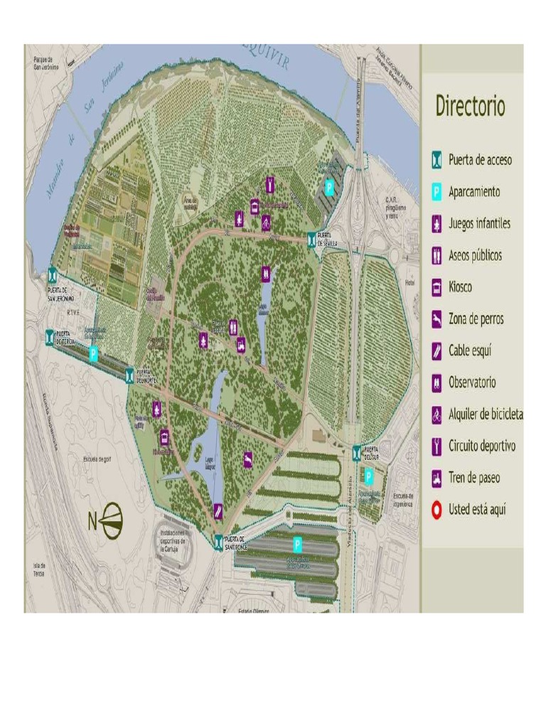 Plano Parque Alamillo | PDF