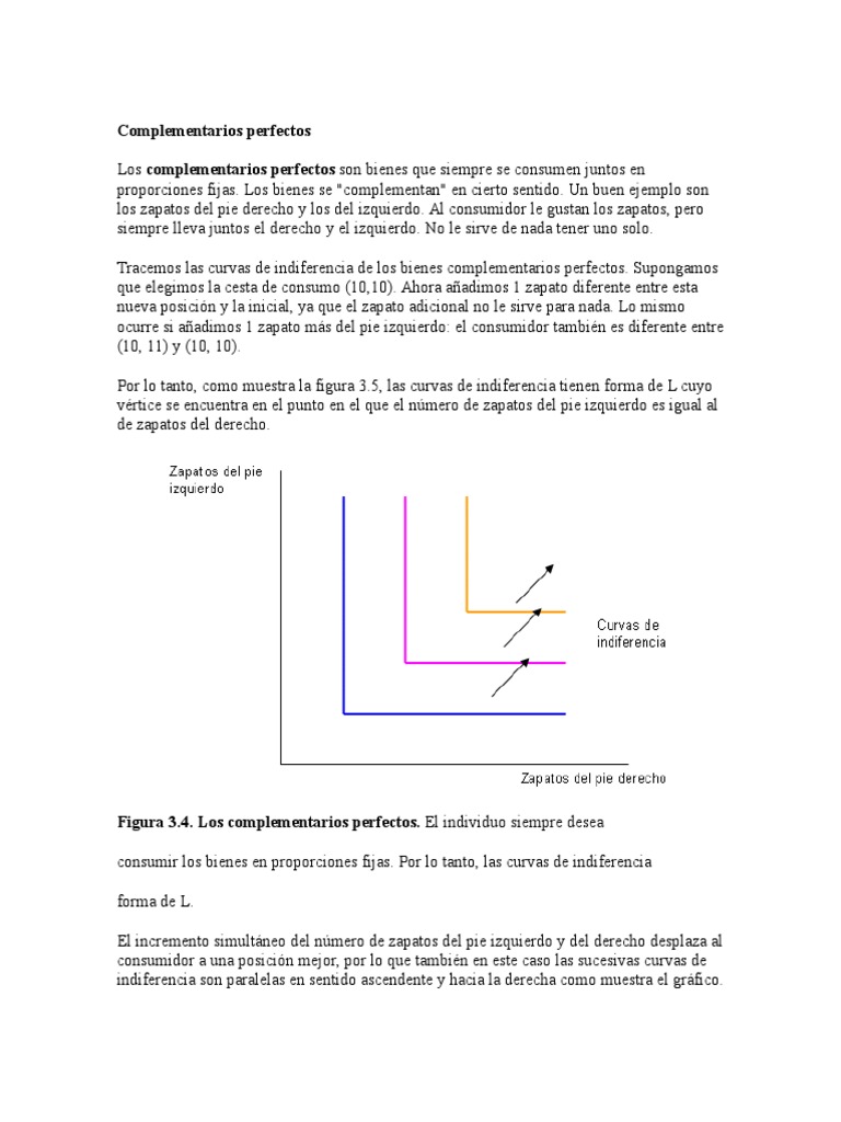 Complementarios Perfectos | PDF | Ciencias económicas | Economias