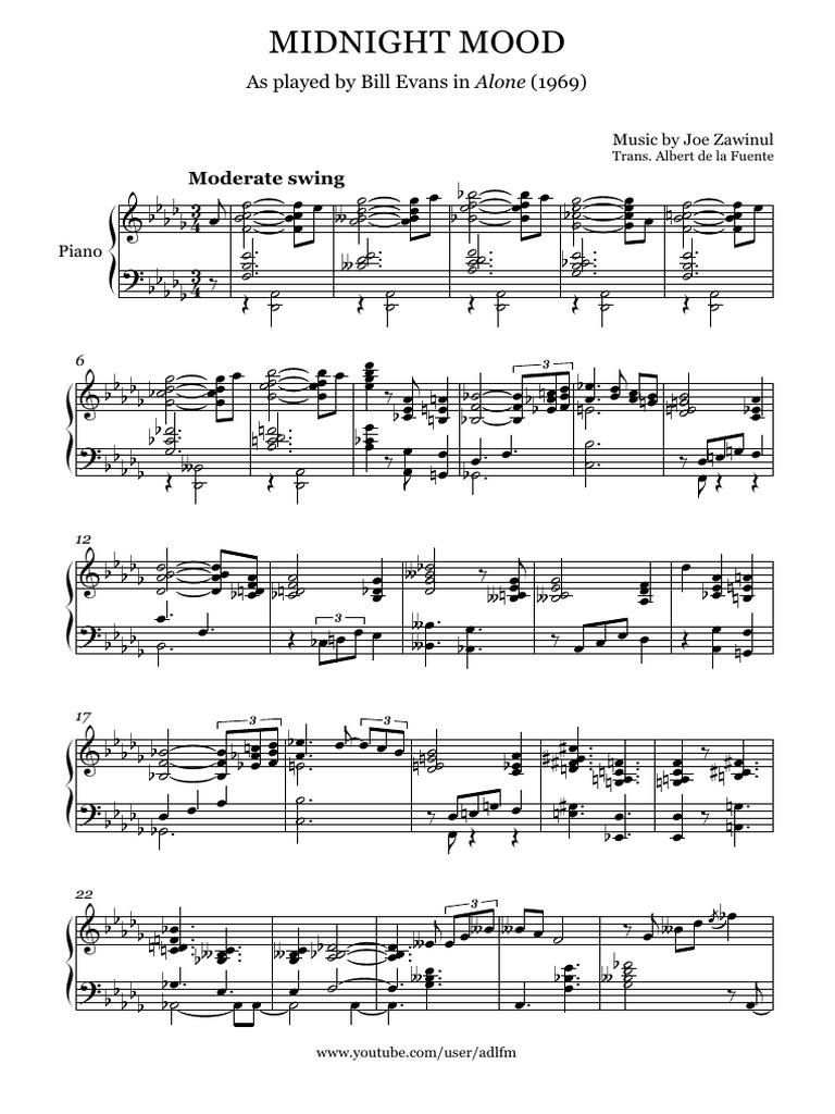 Midnight Mood - Partitura Completa | PDF