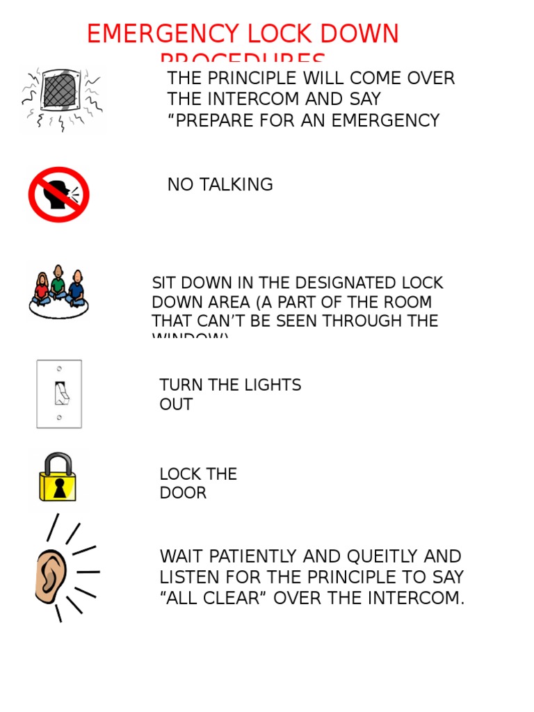 Emergency Lockdown Procedures Guide | PDF