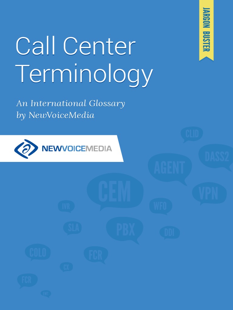 Call Center Terminology | Download Free PDF | Call Centre | Cloud Computing