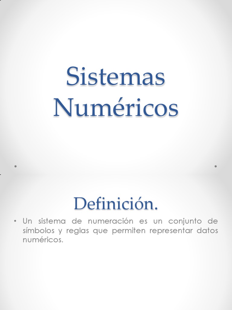 Sistemas Numéricos | PDF | Decimal | Infografia