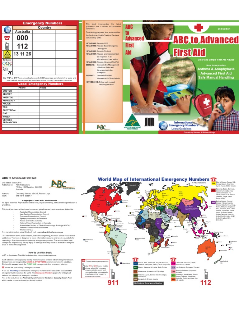 ABC First Aid Guide | PDF | Cardiopulmonary Resuscitation | Major Trauma