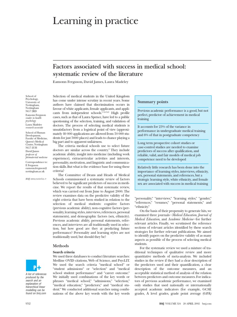 Learning in Practice | PDF | Effect Size | Meta Analysis