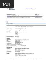 Msds Perfume | PDF | Cosmetics | Perfume